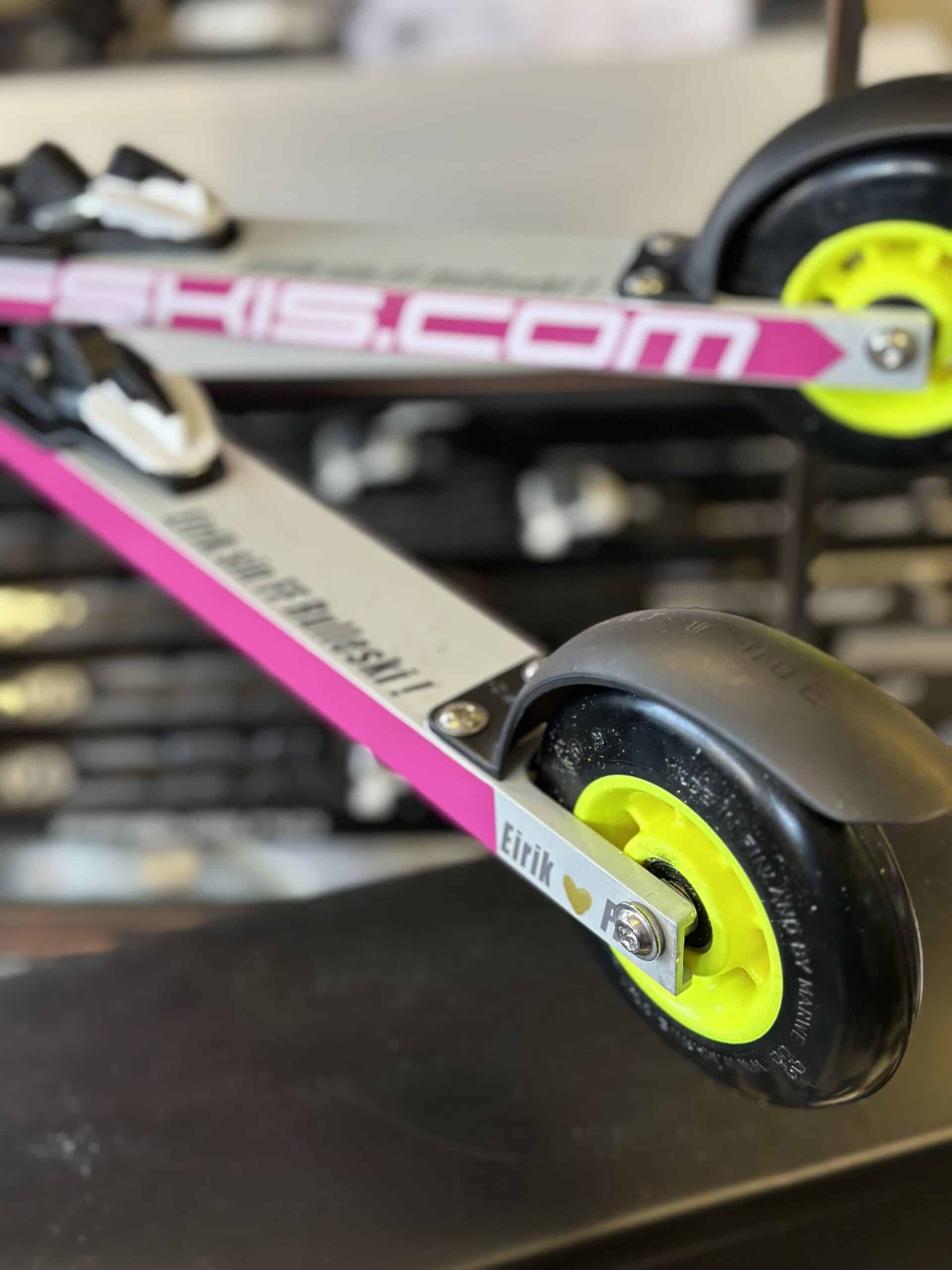 Sporty is the New Chic: Custom-Made Rollerskis - FF Rollerskis
